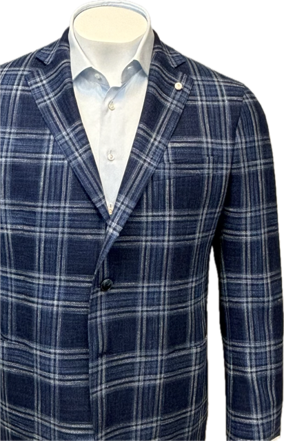 Blue Plaid Sport Coat – Guffey's of Atlanta