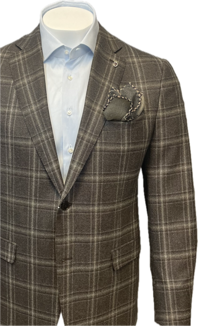Brown Plaid Coat – Guffey's of Atlanta
